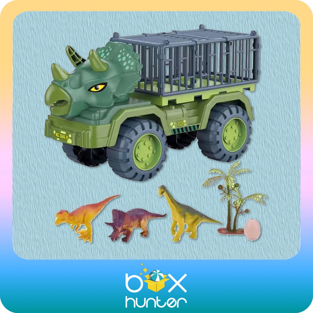 Jual DINO TRUCK | MAINAN ANAK MOBIL TRUCK PENGANGKUT DINOSAURUS ...