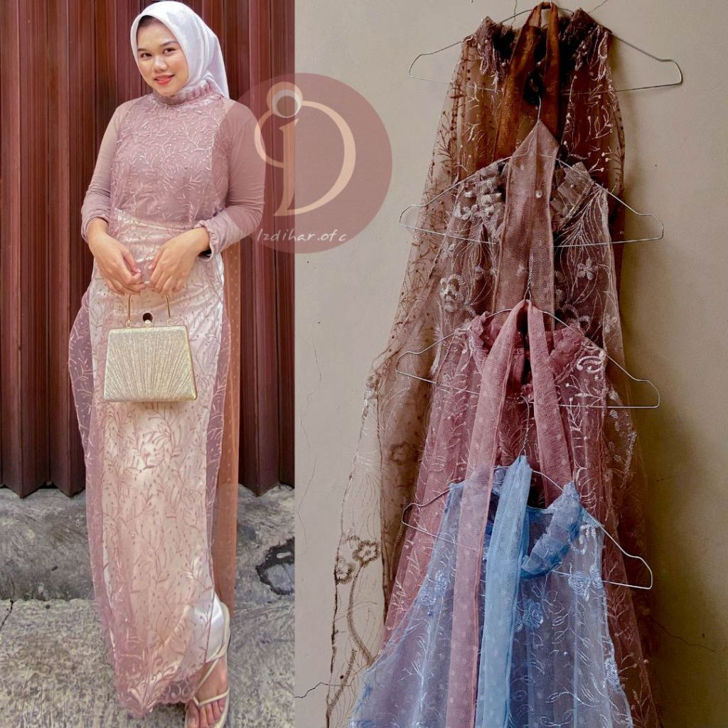 Jual Kayla Outer - outer lace / outer tile / outer panjang / outer ...