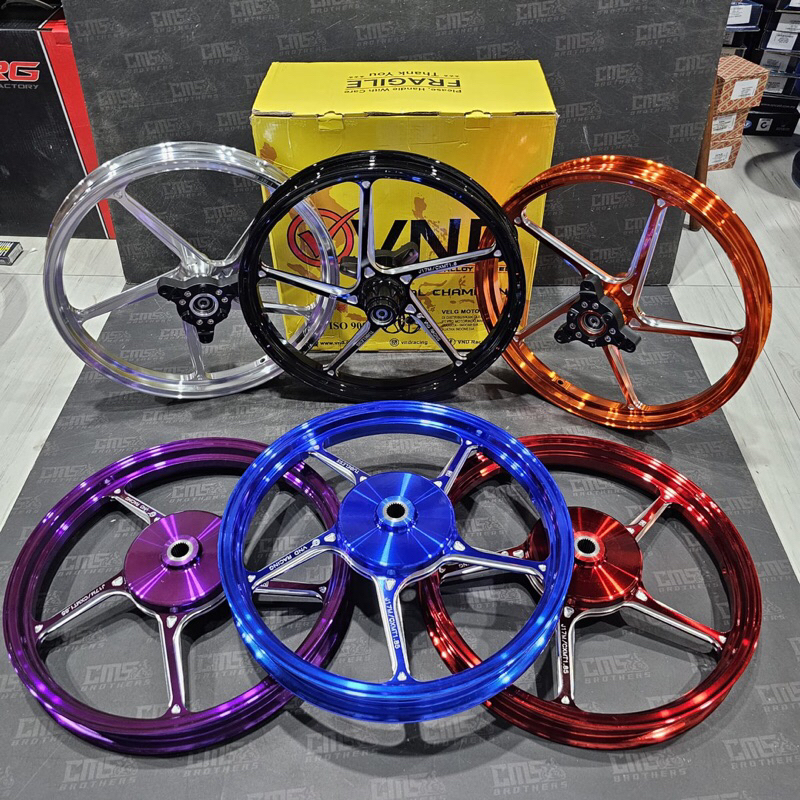 Jual Velg Velek VND AK55 AK 55 R17 P5 Yamaha Aerox 155 Old New | Shopee ...