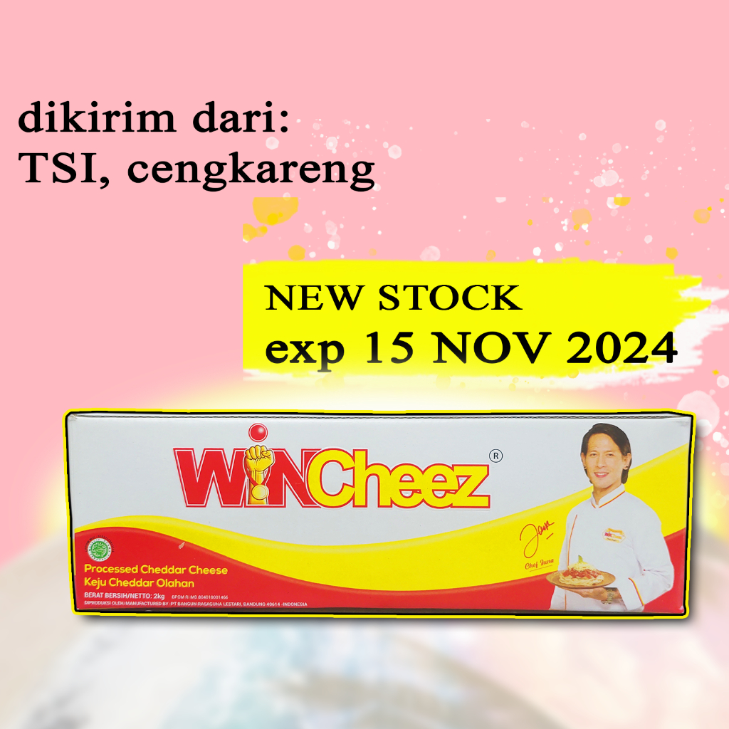 Jual WINCHEEZ 2 KG - KEJU WINCHEEZ 2 KILOGRAM BLOK CHEESE CHEF JUNA win ...