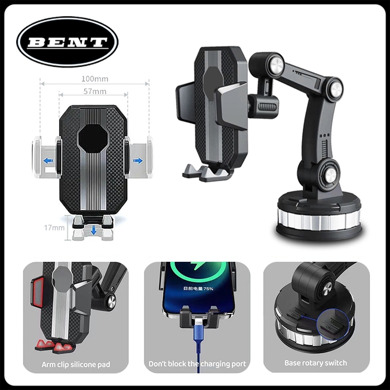 Jual Holder Hp Mobil / HD-61 Universal Phone Holder Mobil Dashboard ...