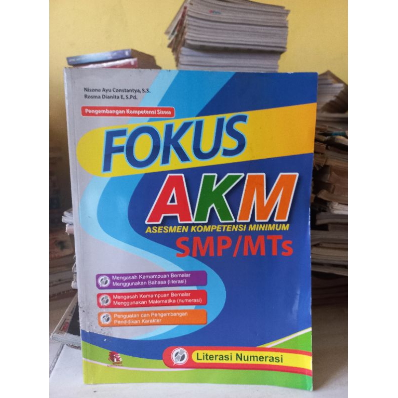 Jual BUKU FOKUS AKM SMP/MTS | Shopee Indonesia Jual BUKU FOKUS AKM SMP/MTS | Shopee Indonesia