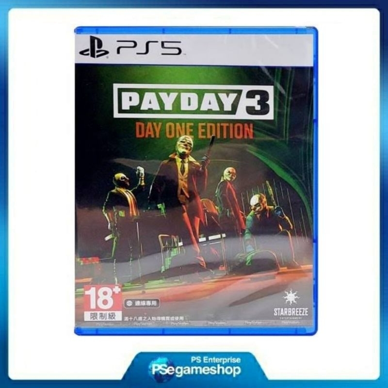 Jual Ps5 Payday 3 ( Region 3 ) | Shopee Indonesia