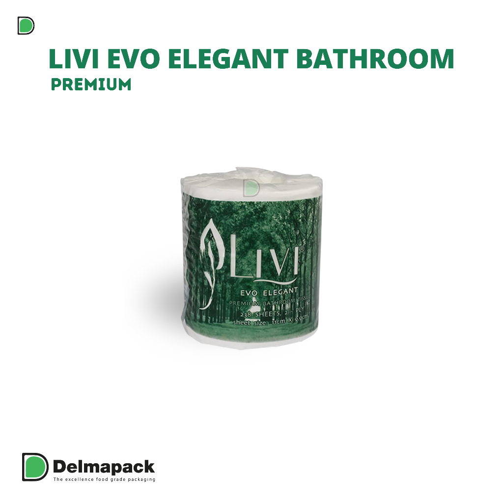 Jual Tissue LIVI Evo Premium Elegant Toilet Roll 238's / Tissu Toilet ...