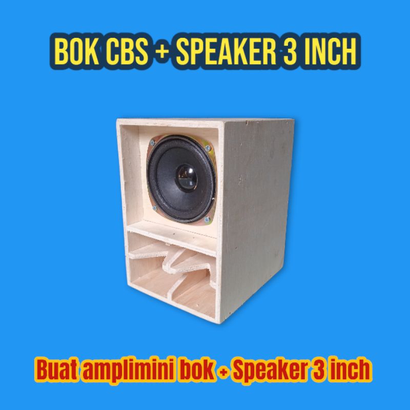 Jual BOK CBS PLUS SPEAKER 3 INCH | Shopee Indonesia