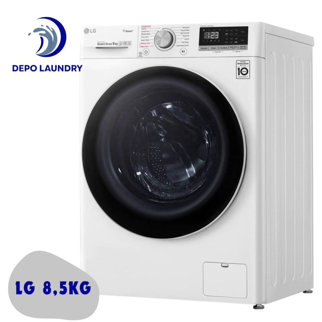 Jual MESIN CUCI LG 8,5KG FRONT LOADING | Shopee Indonesia