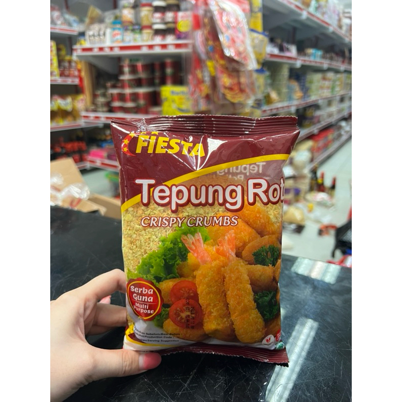 Jual Tepung Roti / Crispy Crumb Fiesta 200gr | Shopee Indonesia