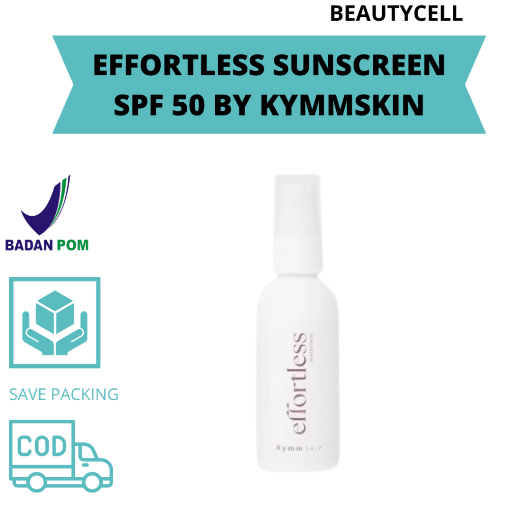 Jual READY! EFFORTLESS SUNSCREEN SPF 50 BY KYMMSKIN TONE UP SUNSCREEN ...