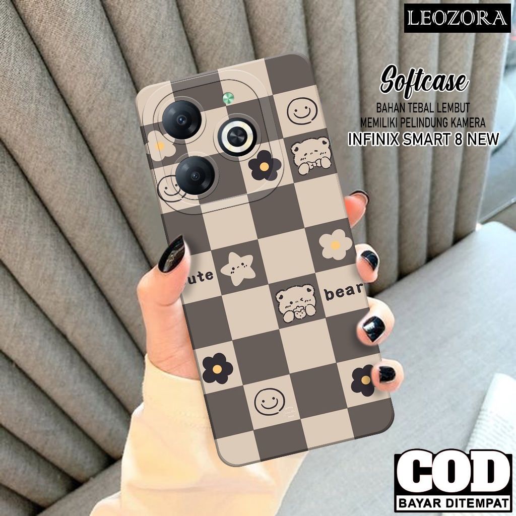 Jual Case Infinix Smart 8 2023 Terbaru - Softcase Hp Infinix Smart 8 ...