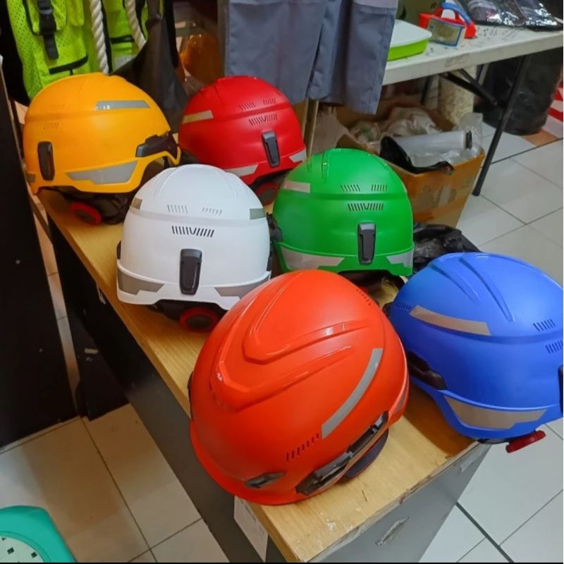Jual Helm Climbing MSA Lokal SNI VGARD H1 Rescue / Helm Safety Panjat ...