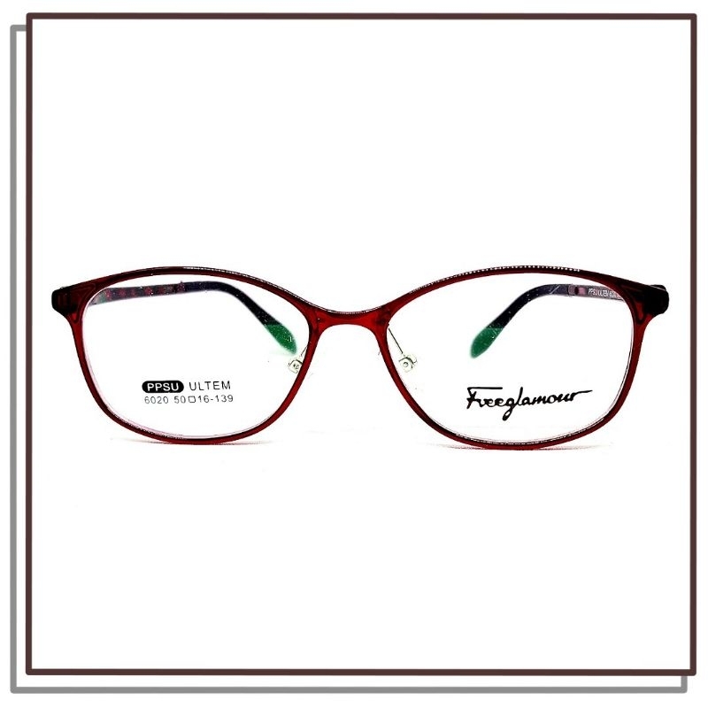 Jual FRAME KACAMATA PLASTIK FVER GLAMOUR 6020 Model Mata Kucing CAT EYE ...
