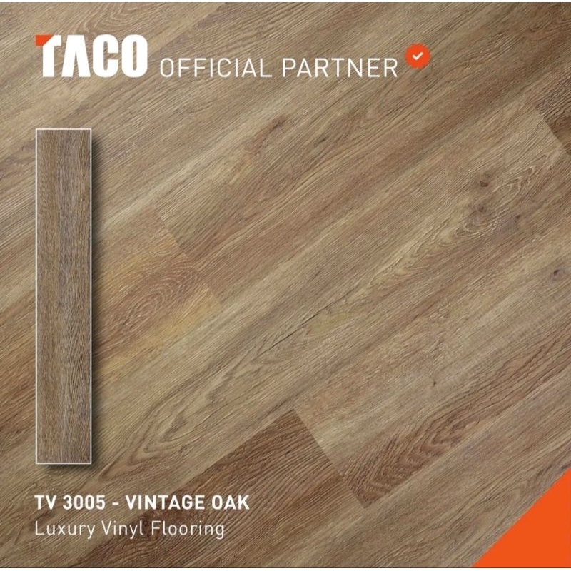 Jual Lantai Vinyl Flooring Taco 3mm (1 box isi 3,34m2) | Shopee Indonesia
