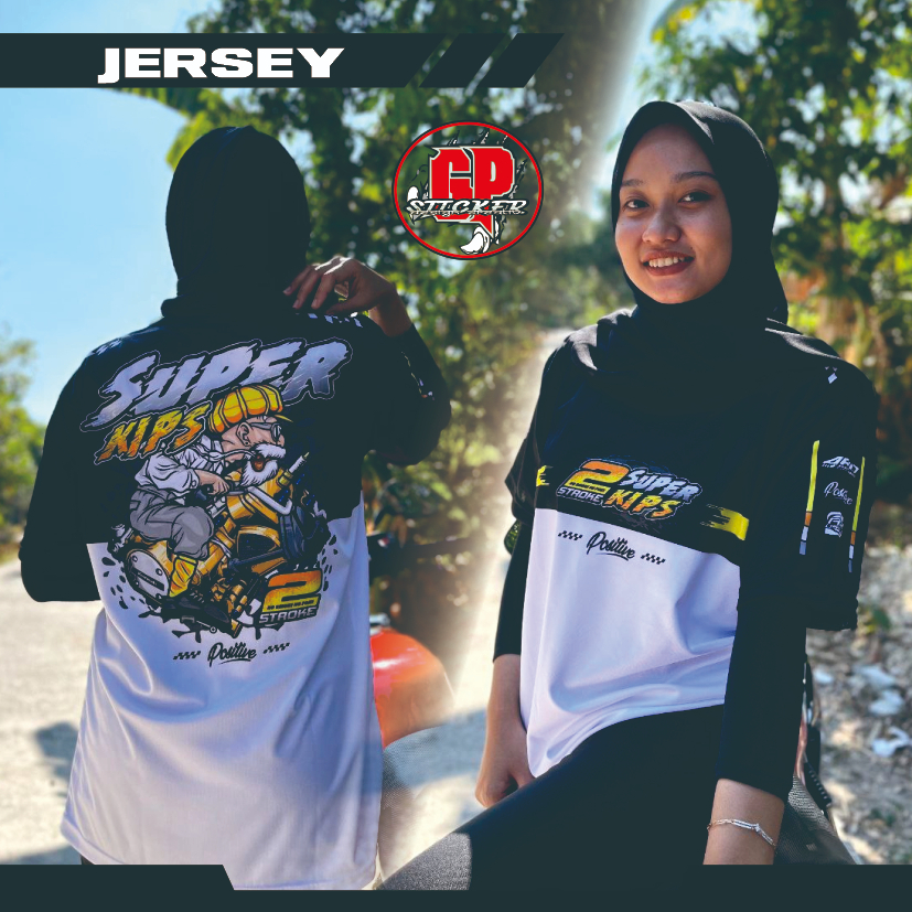 Jual JERSEY SUPER KIPS - BAJU KAOS JERSEY SUPER KIPS 2 STROKE DESAIN ...