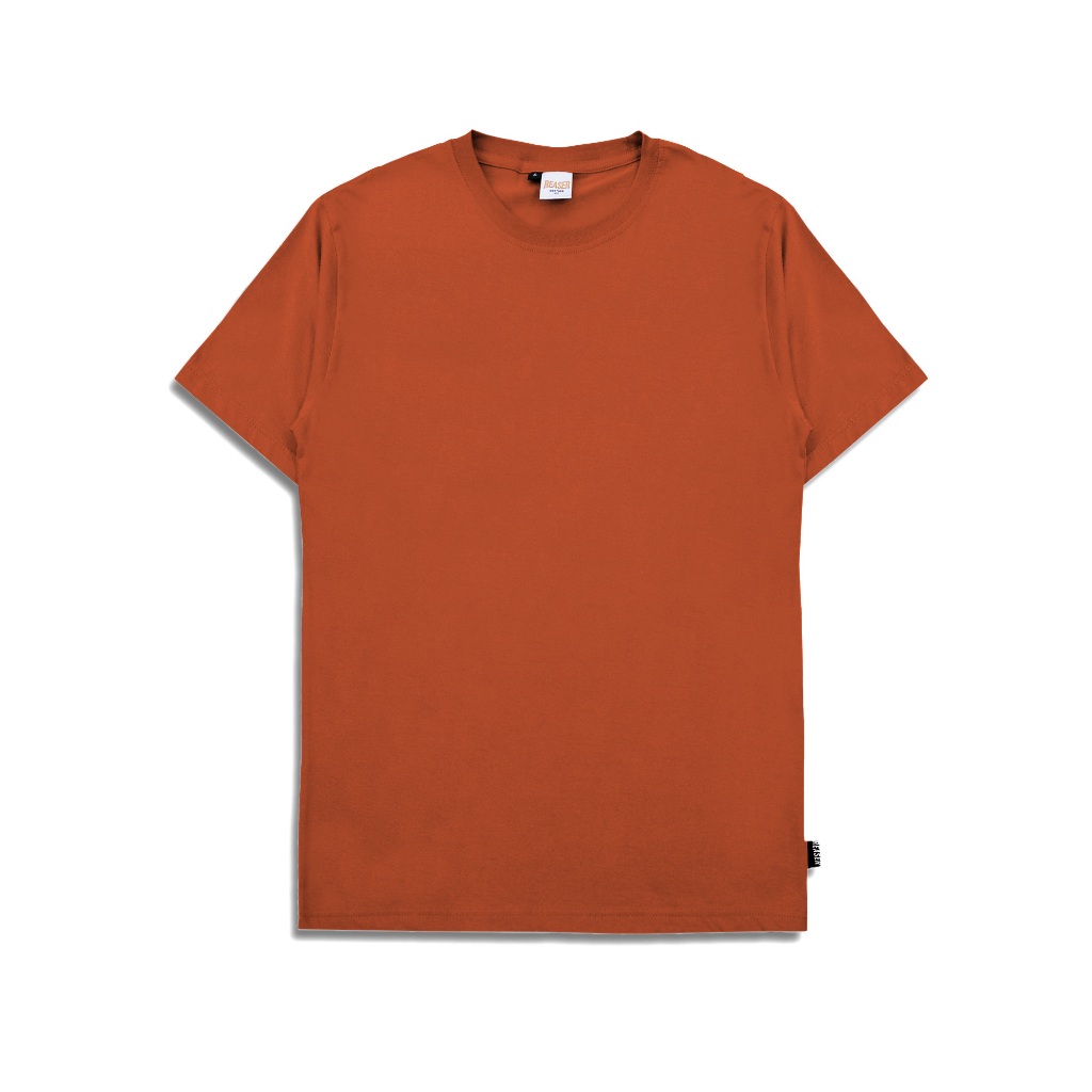 Jual REASER PLAIN - Terracotta / Orange Bata Basic Kaos Polos | Shopee ...