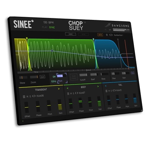 Jual Tracktion Software - SINEE Chop Suey VST Plugin drum sampler with ...