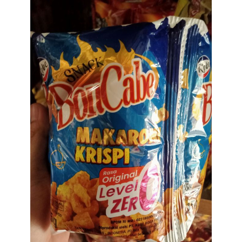 Jual Bon Cabe Snack Makaroni Krispi Rasa Original 10Pcs | Shopee Indonesia