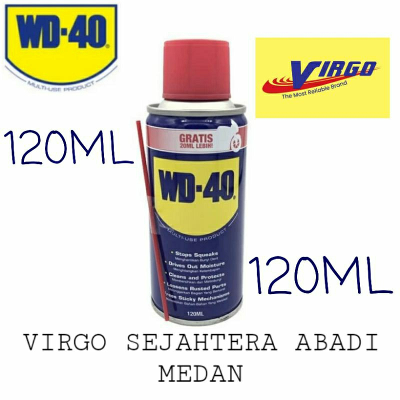 Jual WD40 120ml MULTI PURPOSE PELUMAS ANTI KARAT WD-40 WD 40 120 ML 4 fl Oz | Shopee Indonesia