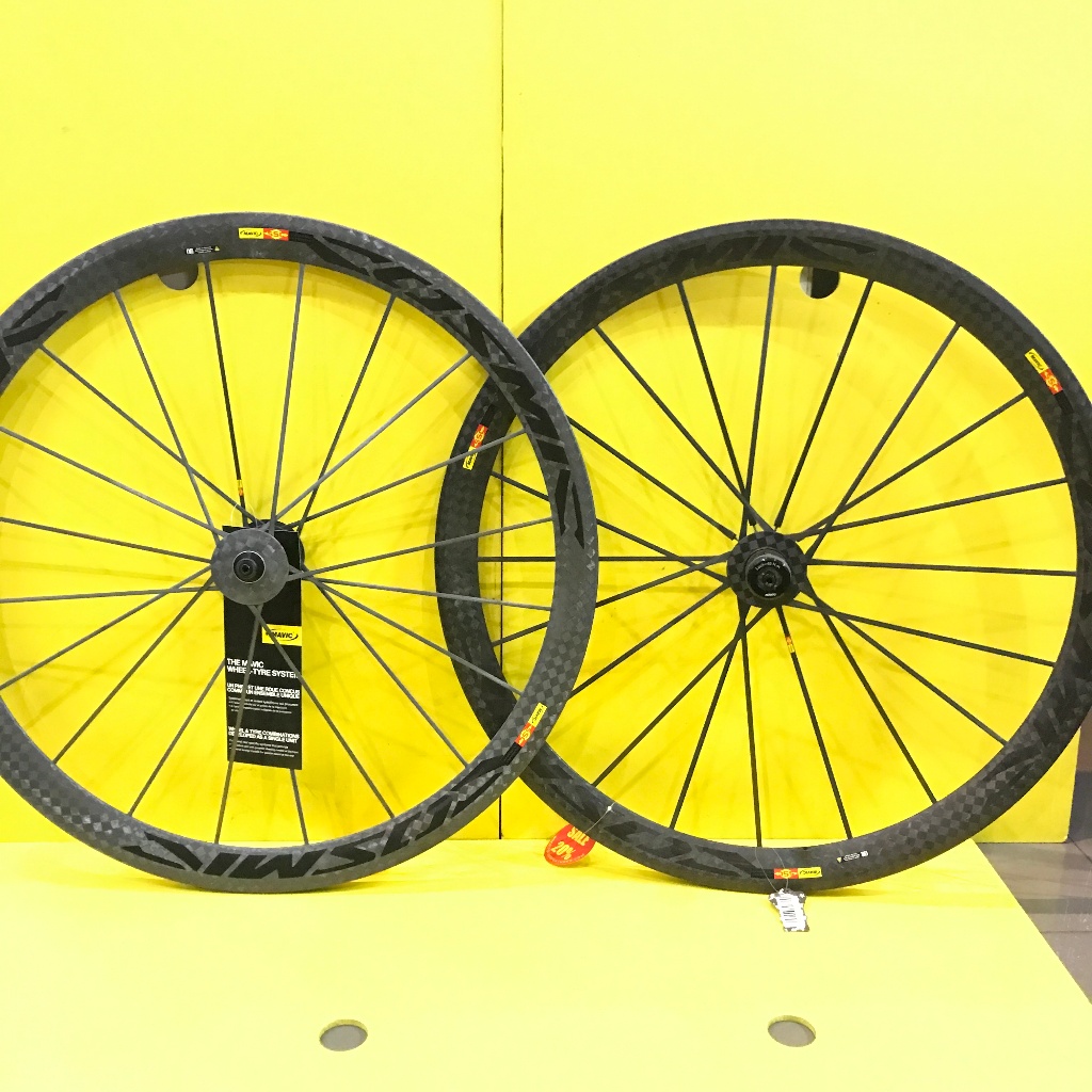Jual Wheelset Mavic Cosmic Carbon Ultimate Tubular Original Wheelset Carbon | Shopee Indonesia
