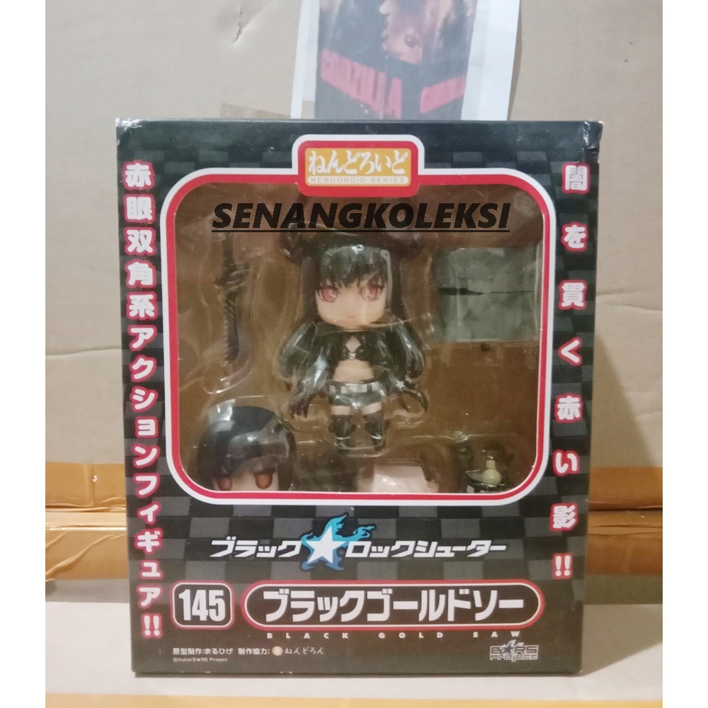 Jual Nendoroid 145 Black Rock Shooter Black Gold Saw Figure | Shopee ...