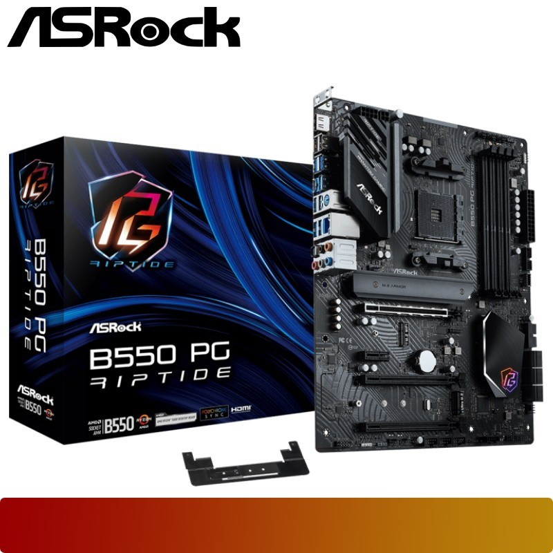Jual Motherboard ASRock B550 PG Riptide - ASRock AMD B550 Ryzen AM4 ATX ...
