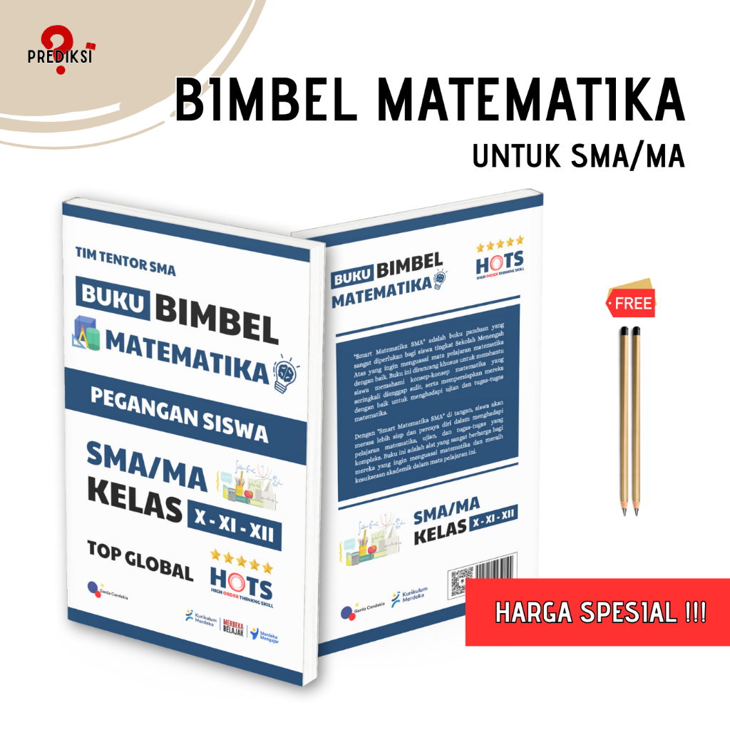 Jual BUKU BIMBEL SMA / BUKU SMA KUASAI MATEMATIKA SMA/MA / BUKU PEGANGAN SMA | Shopee Indonesia