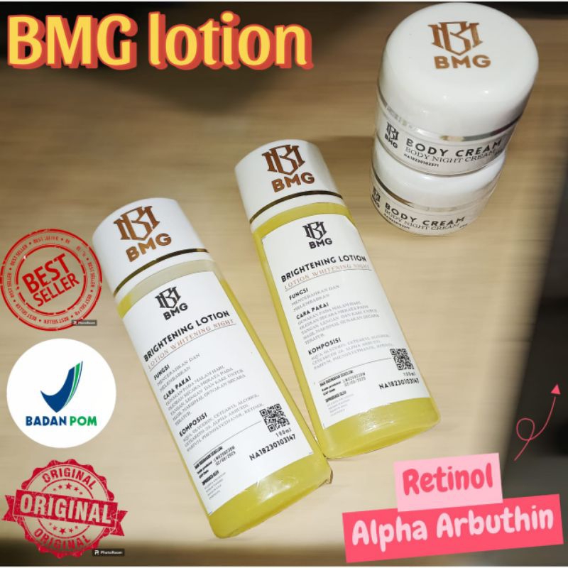 Jual HB DOSTING AMAN BPOM BMG LOTION paket cepet putih (2 kuning + 2 bibit putih) | Shopee Indonesia