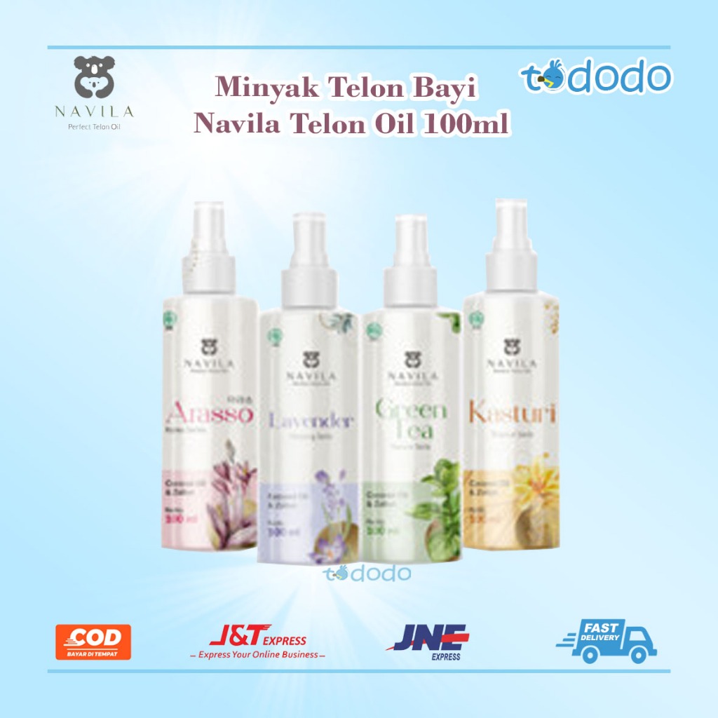 Jual Minyak Telon Bayi Navila Telon Oil 100ml | Shopee Indonesia