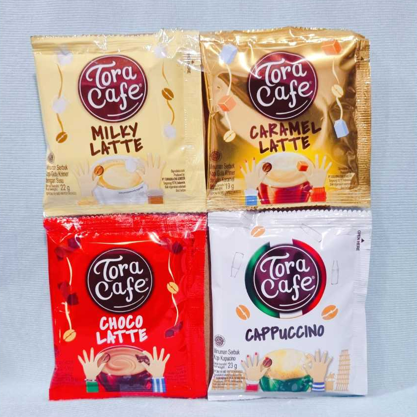 Jual Tora Cafe Milky Latte / Caramel Latte / Choco Latte / Cappcuccino ...