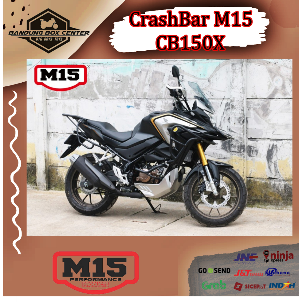 Jual M15 CrashBar CB150X Crash Bar CB150 X Pelindung Body Motor CBX 150 ...