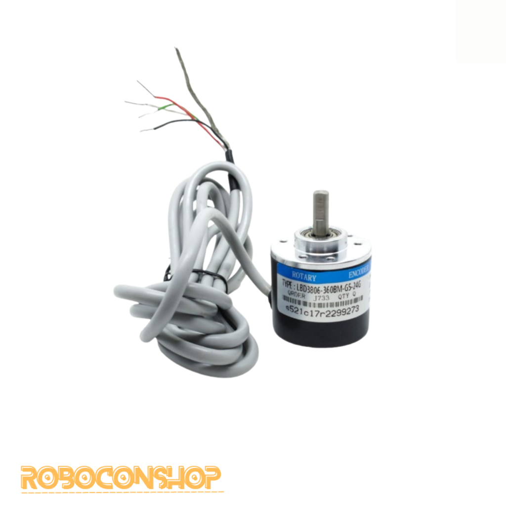 Jual Rotary Encoder 360 P/R 5V-24V Incremental Rotary AB 2 Phase 6mm ...