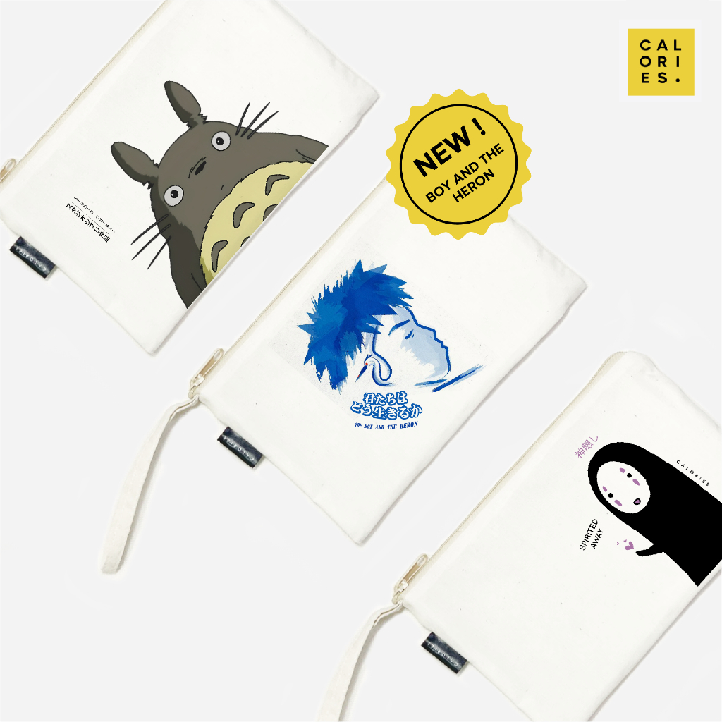 Jual Calories Pouch Dompet Anime Studio Ghibli: The Boy and The Heron # ...