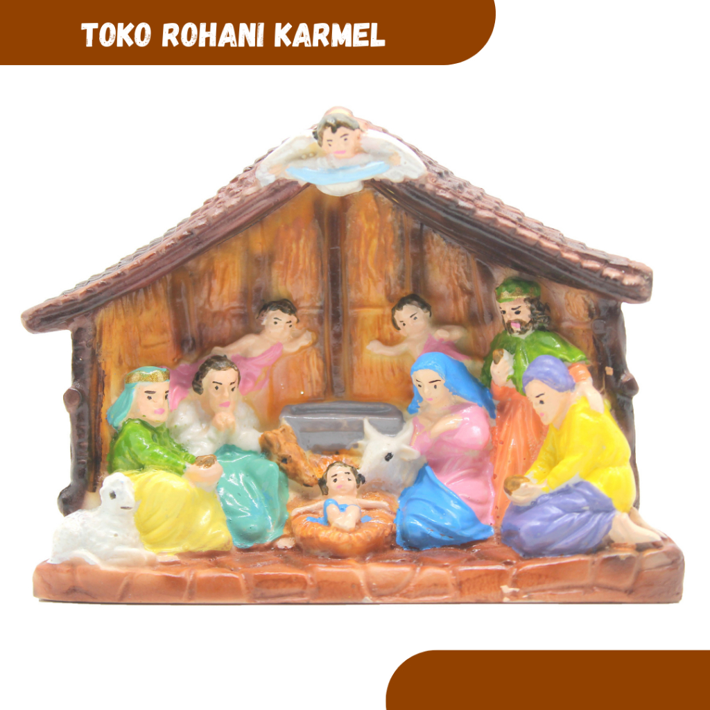 Jual PATUNG KANDANG NATAL / SET PATUNG NATAL KATOLIK /PATUNG BUNDA ...