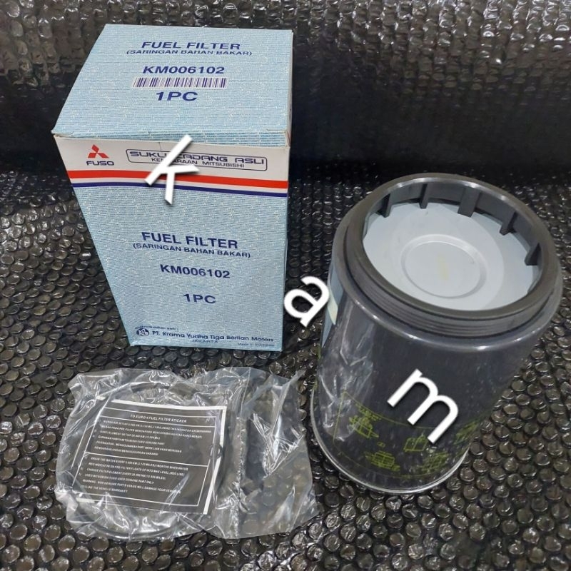 Jual fuel filter solar canter euro 4 FE71 FE74 KM006102 | Shopee Indonesia