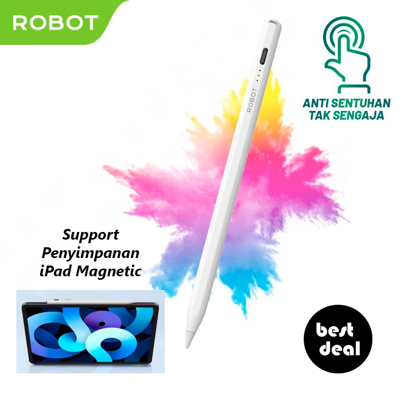 Jual Robot RSP200 Active Stylus Pen for iPad Pro Pencil | Shopee Indonesia