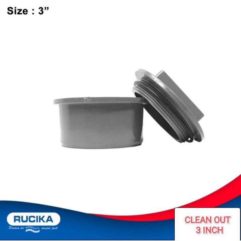Jual RUCIKA CLEAN OUT 3 INCH / CO RUCIKA 3 INCH | Shopee Indonesia
