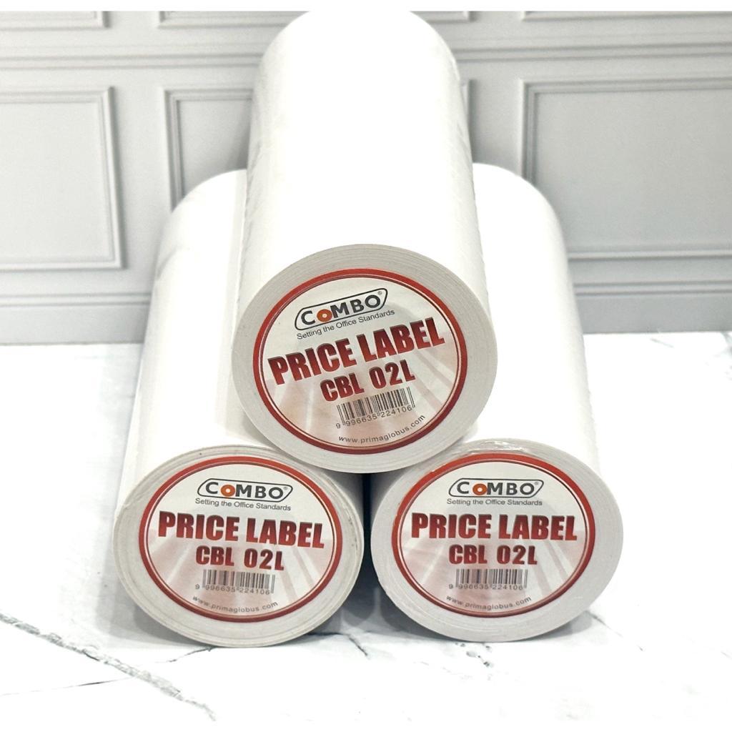 Jual Grosir Kertas Label Harga 2 Baris Price Label 2 Line BOS Isi 10 ...