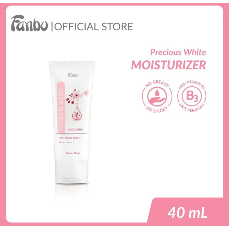 Jual fanbo pricious white moisturizer | Shopee Indonesia