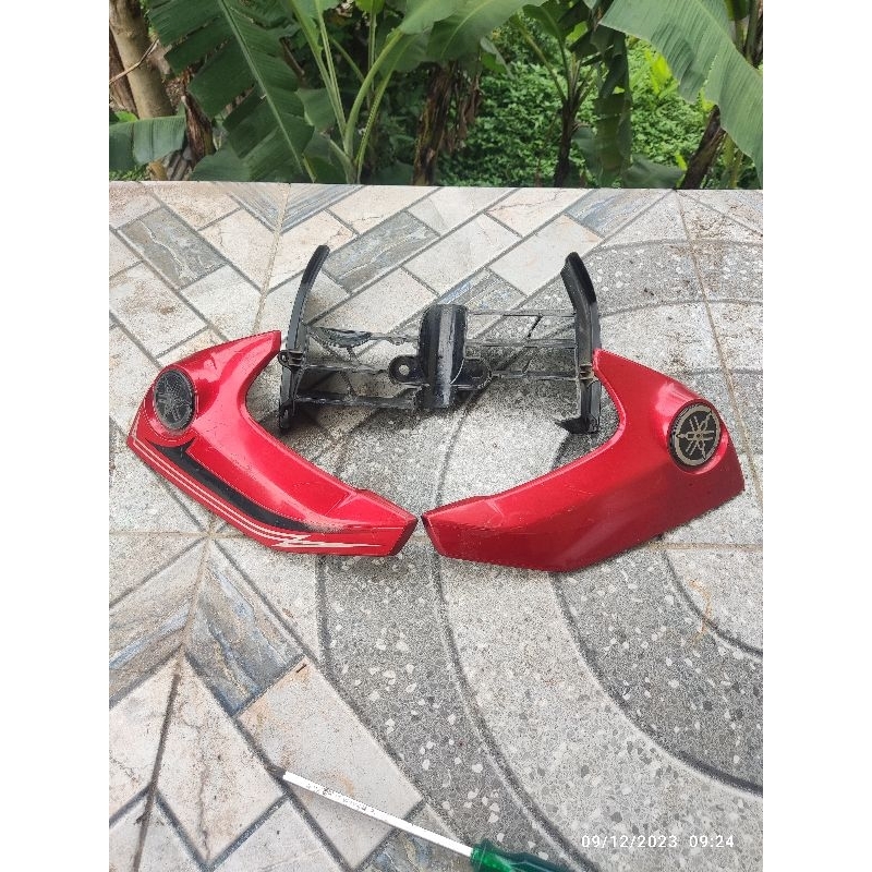 Jual satu set cover sayap tangki tengki tangky shroud byson bison old ...