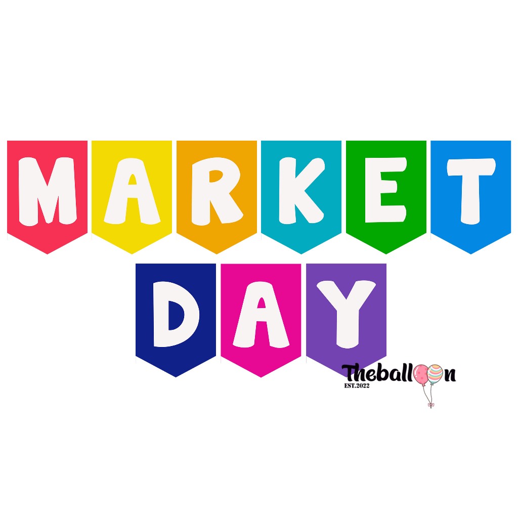 Jual Banner Market Day / Bunting Flag Market day | Shopee Indonesia