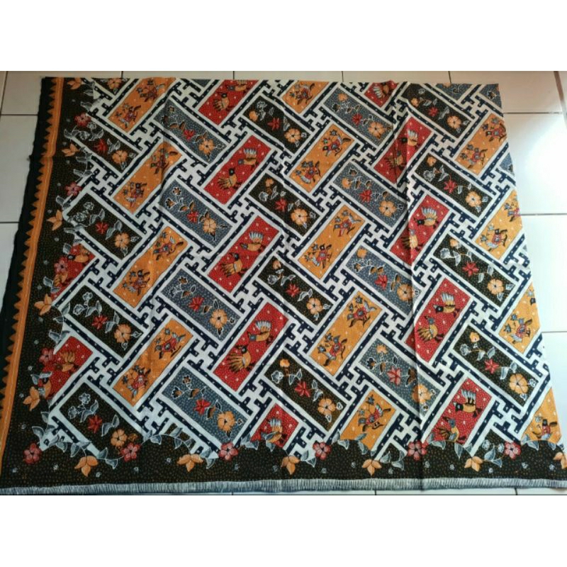 Jual Batik kain panjang katun full tulis motif angkin kotak bktu720331 ...