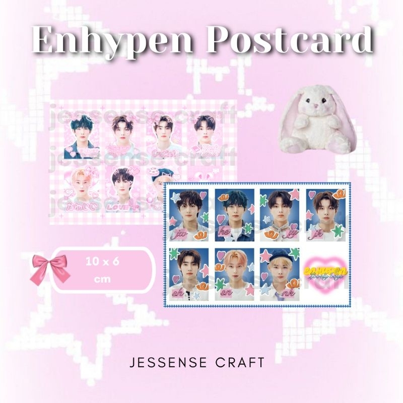 Jual ENHYPEN Postcard freebies | Shopee Indonesia
