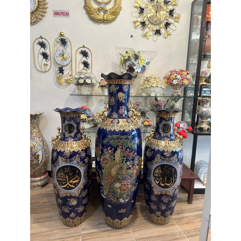 Jual Pajangan Guci (Free packing kayu) | Shopee Indonesia