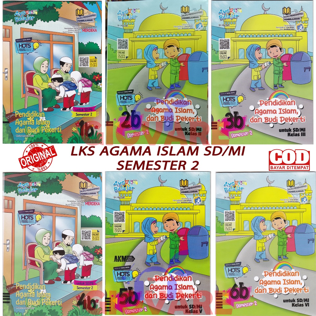 Jual LKS AGAMA ISLAM KELAS 1 2 3 4 5 6 GRAHA PUSTAKA PUTRA NUGRAHA ORIGINAL SEKAR | Shopee Indonesia