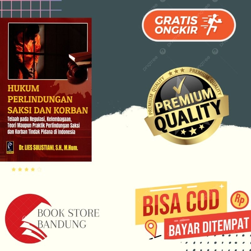 Jual BUKU HUKUM PERLINDUNGAN SAKSI DAN KORBAN: TELAAH PADA REGULASI ... Jual BUKU HUKUM PERLINDUNGAN SAKSI DAN KORBAN: TELAAH PADA REGULASI ...