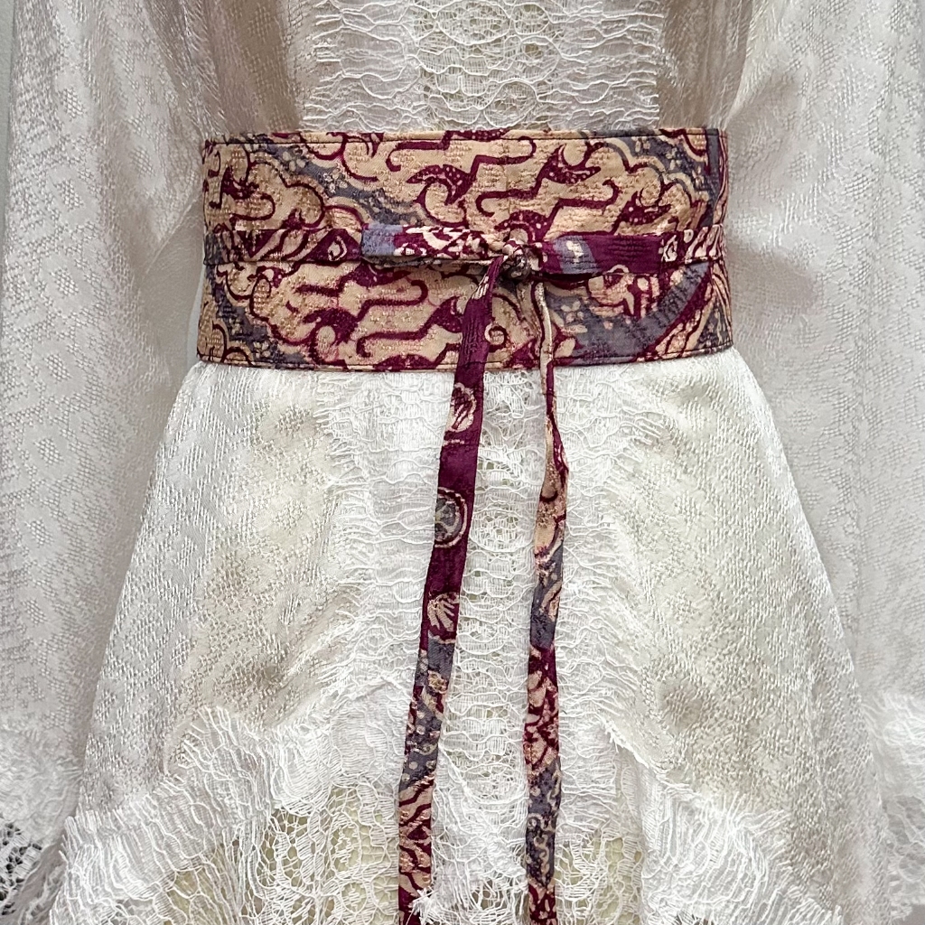 Jual OBI Belt Batik Motif Premium Bahan Viscose Ikat Pinggang Sabuk ...
