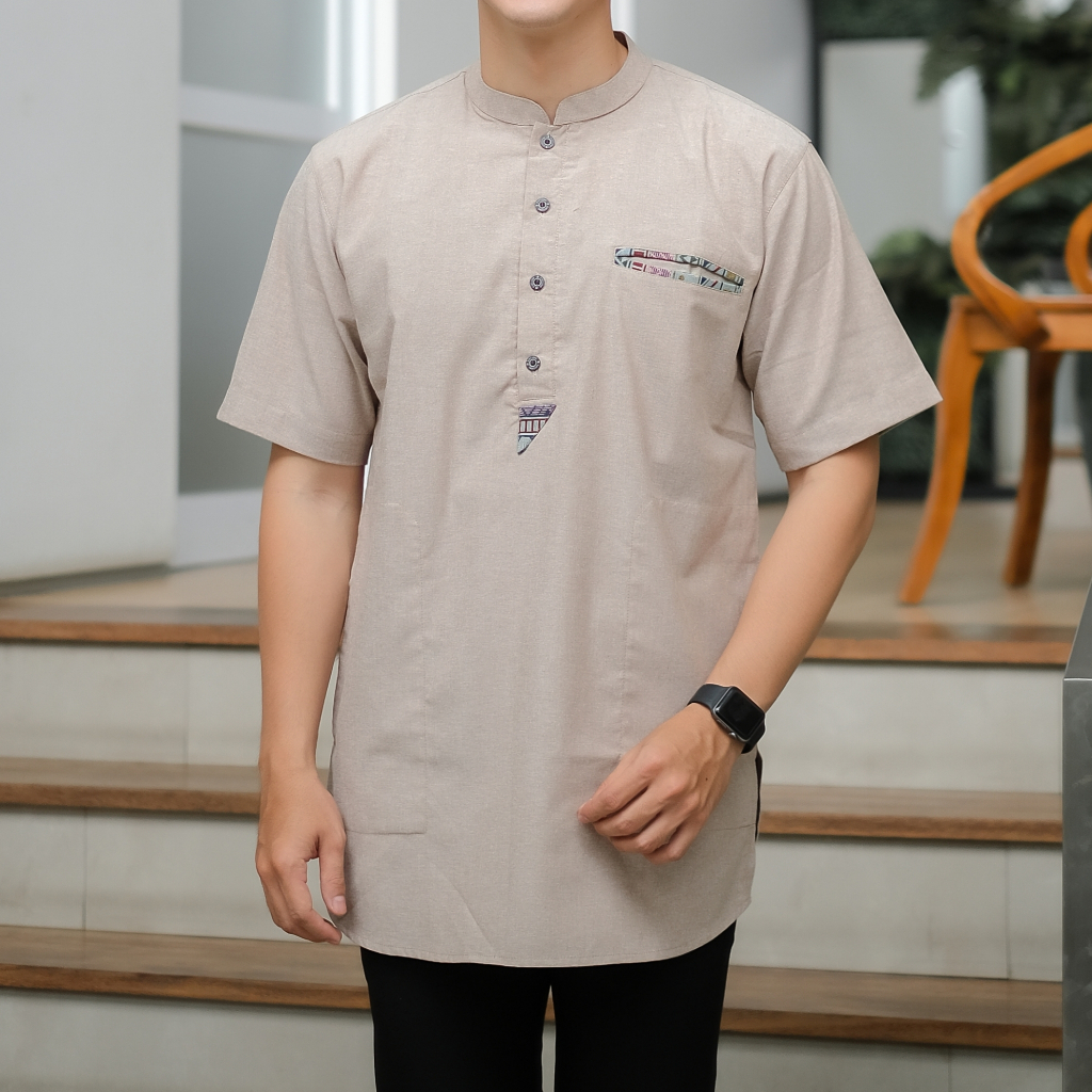 Jual Baju Koko Big Size Koko Jumbo Kurta XXL- XXXL Bahan Oxford Koko ...