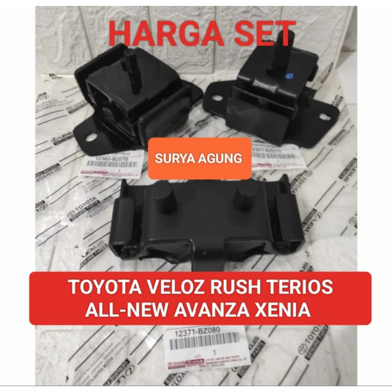 Jual ENGINE MOUNTING RH KIRI DAN TRANS MOUNTING / DUDUKAN MESIN KANAN ...