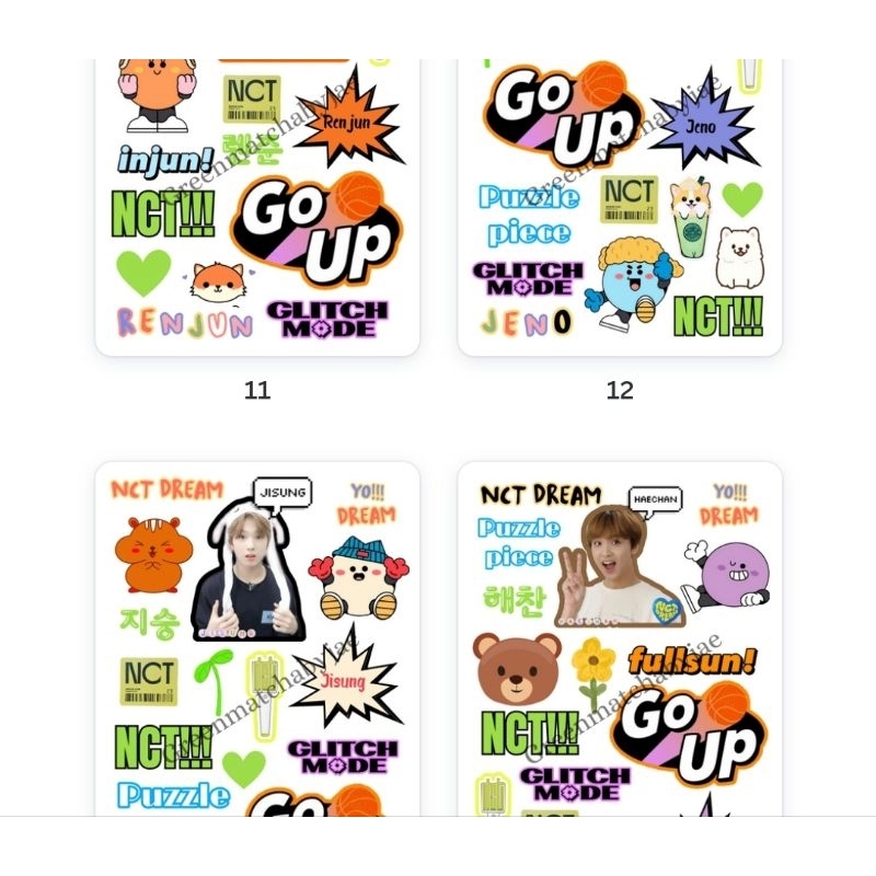 Jual Sticker sheet A6 NCT DREAM edition | Shopee Indonesia