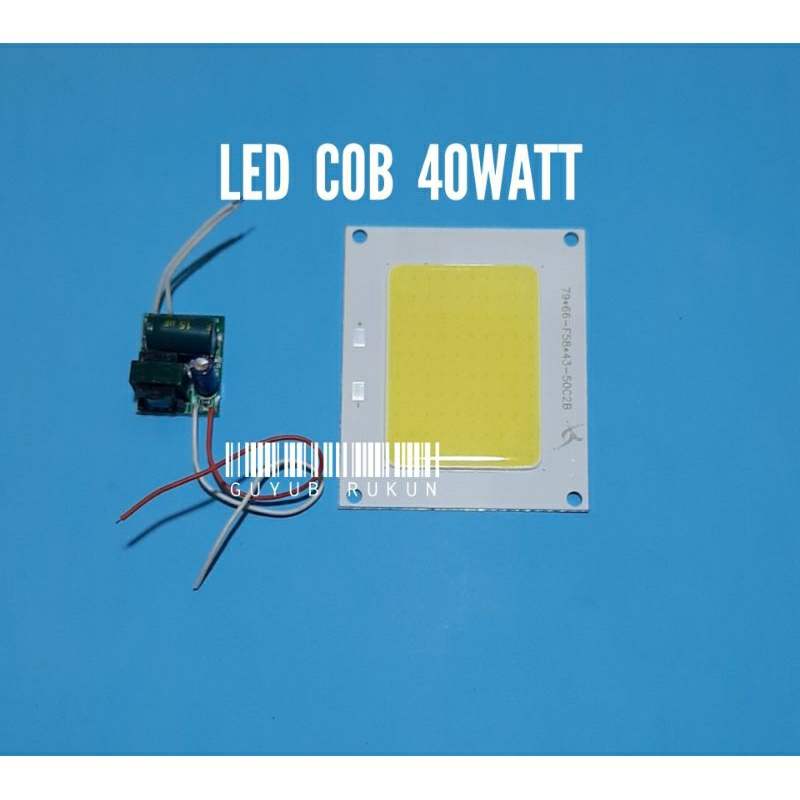 Jual LED COB 40WATT ( MODE KOTAK ) | Shopee Indonesia