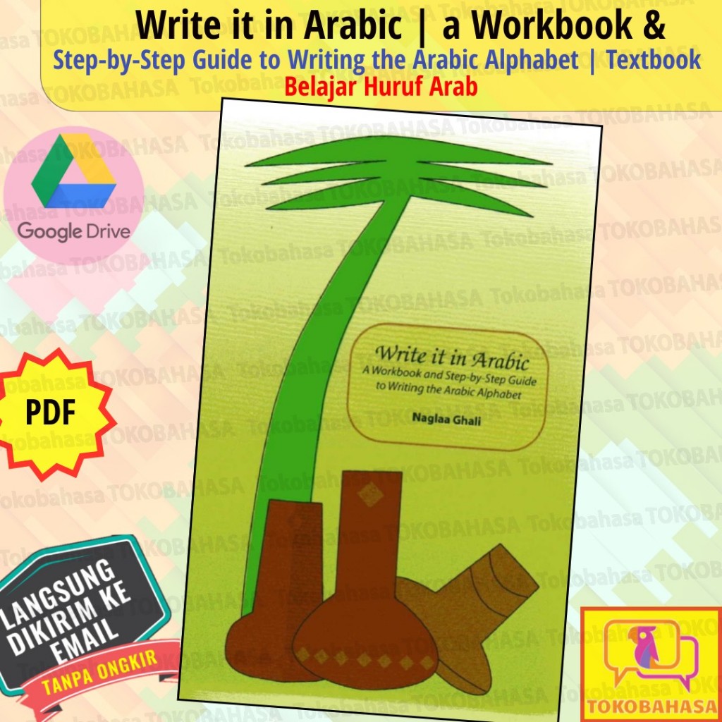 Jual [file] Write it in Arabic | a Workbook & Step-by-Step Guide to ...
